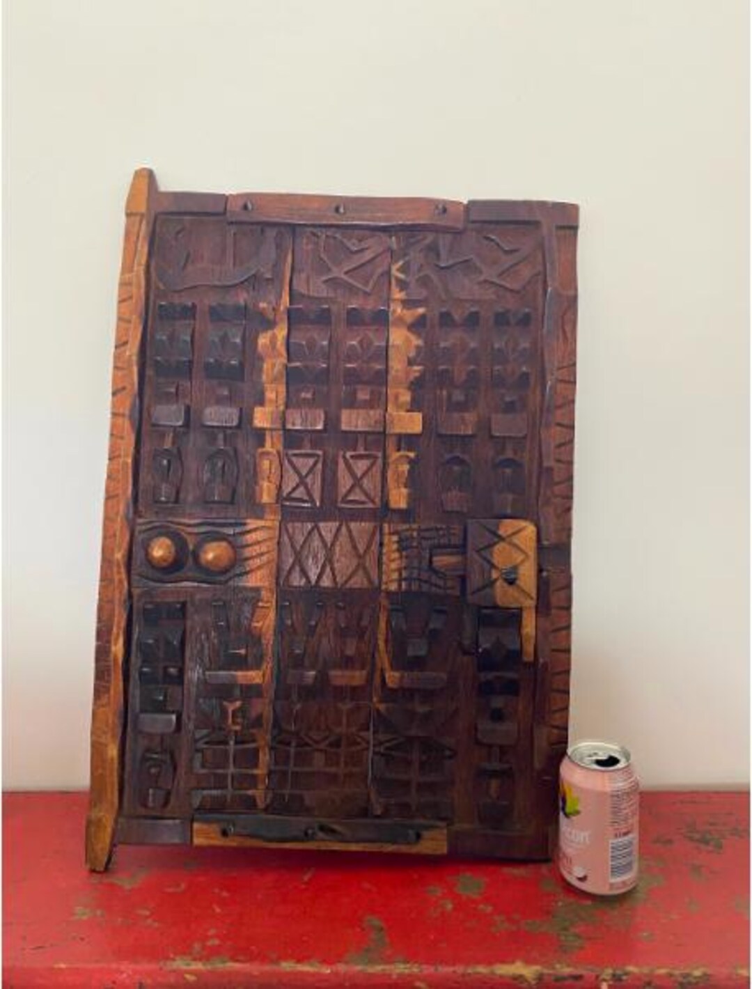 African Door Dogon Granary Door Hand Carved Wooden African Door Mali ...