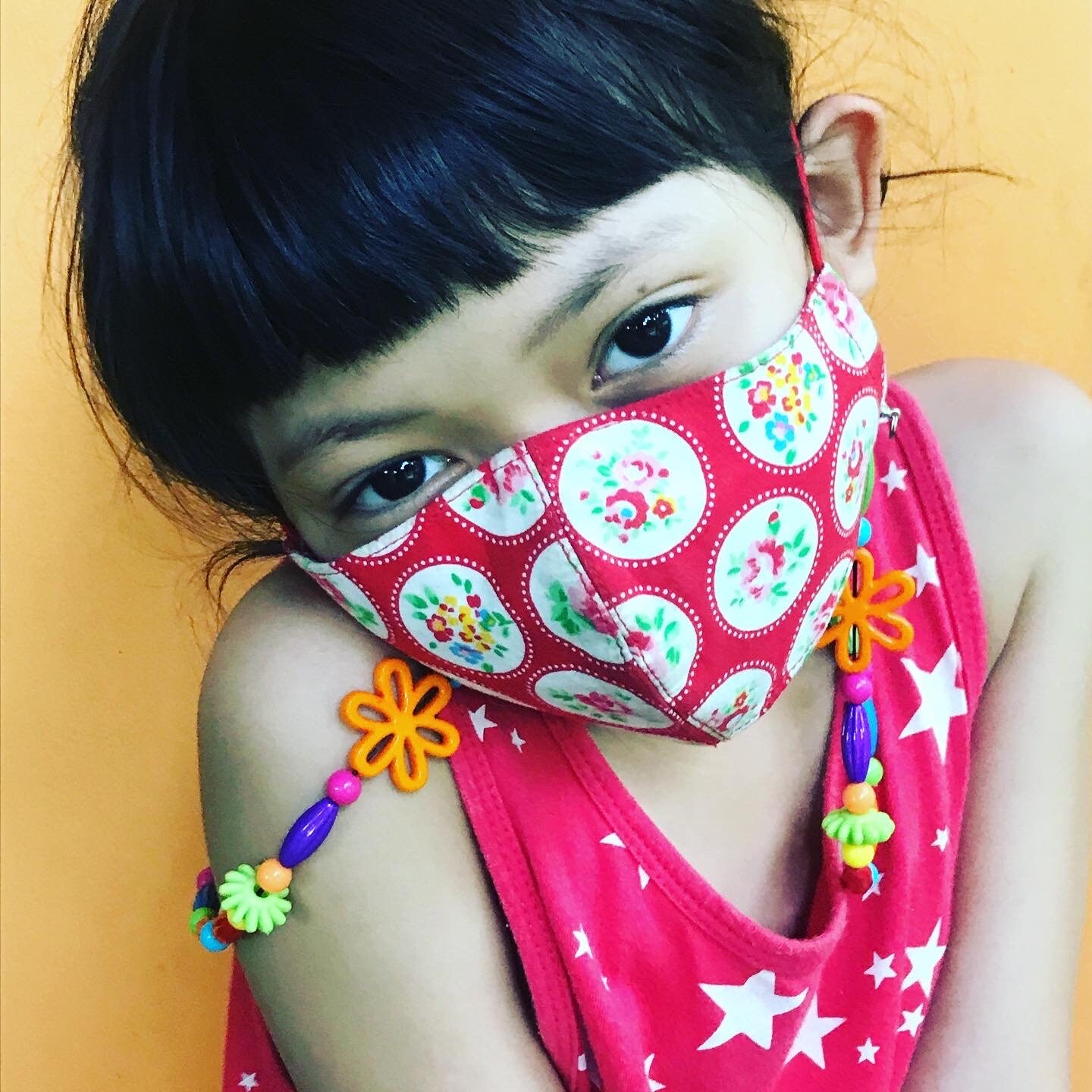 Cute Kid Mask With Lanyard - Etsy