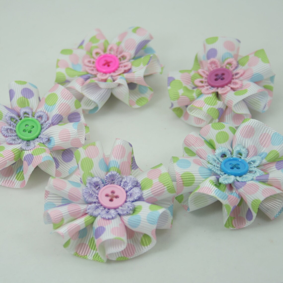 Flower Clips - Etsy