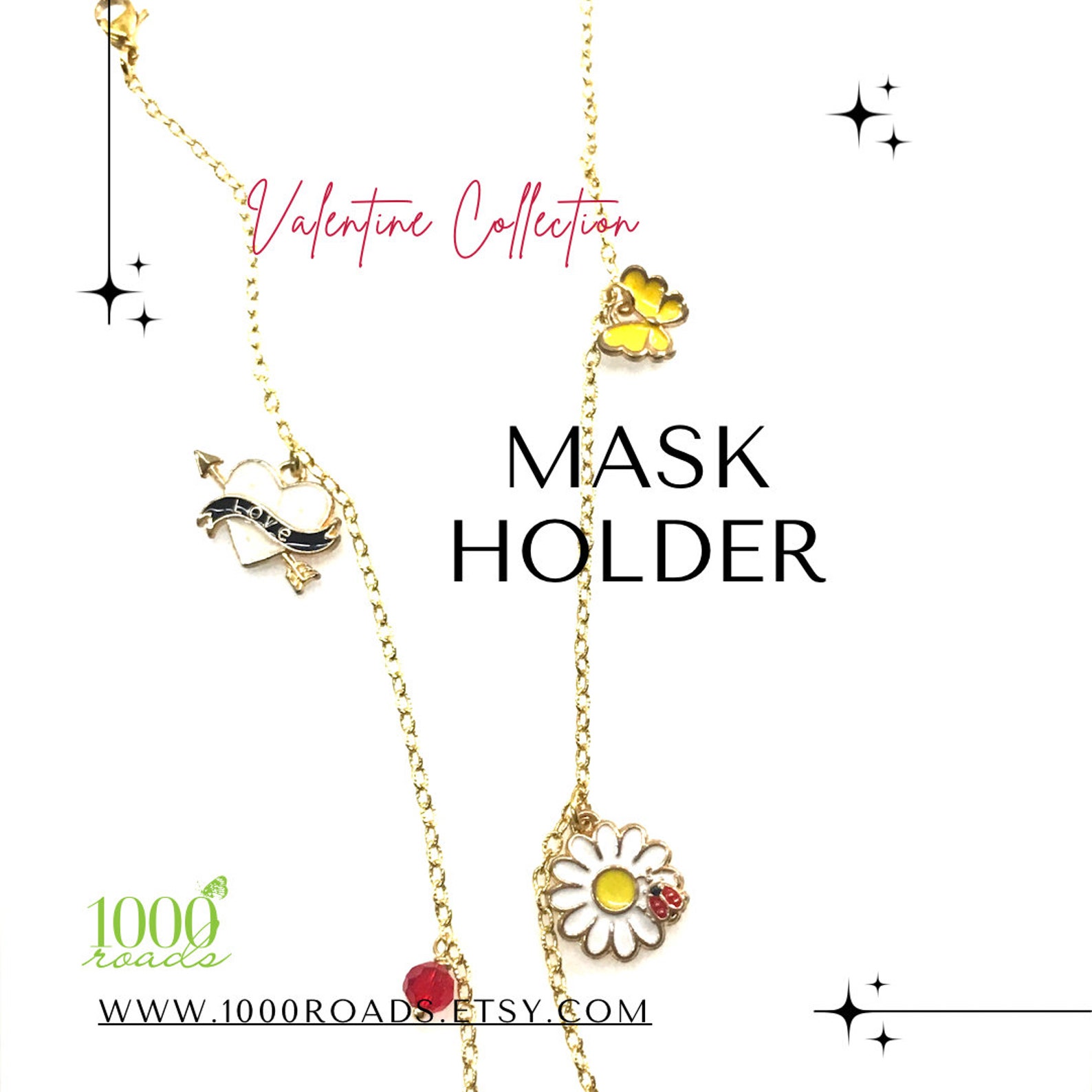 Valentine Mask Holder - Etsy