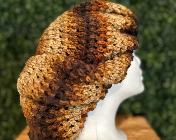 Crochet Dreadlock Sleeve for Braids, Mesh Hair Tube Protective Headwrap ...