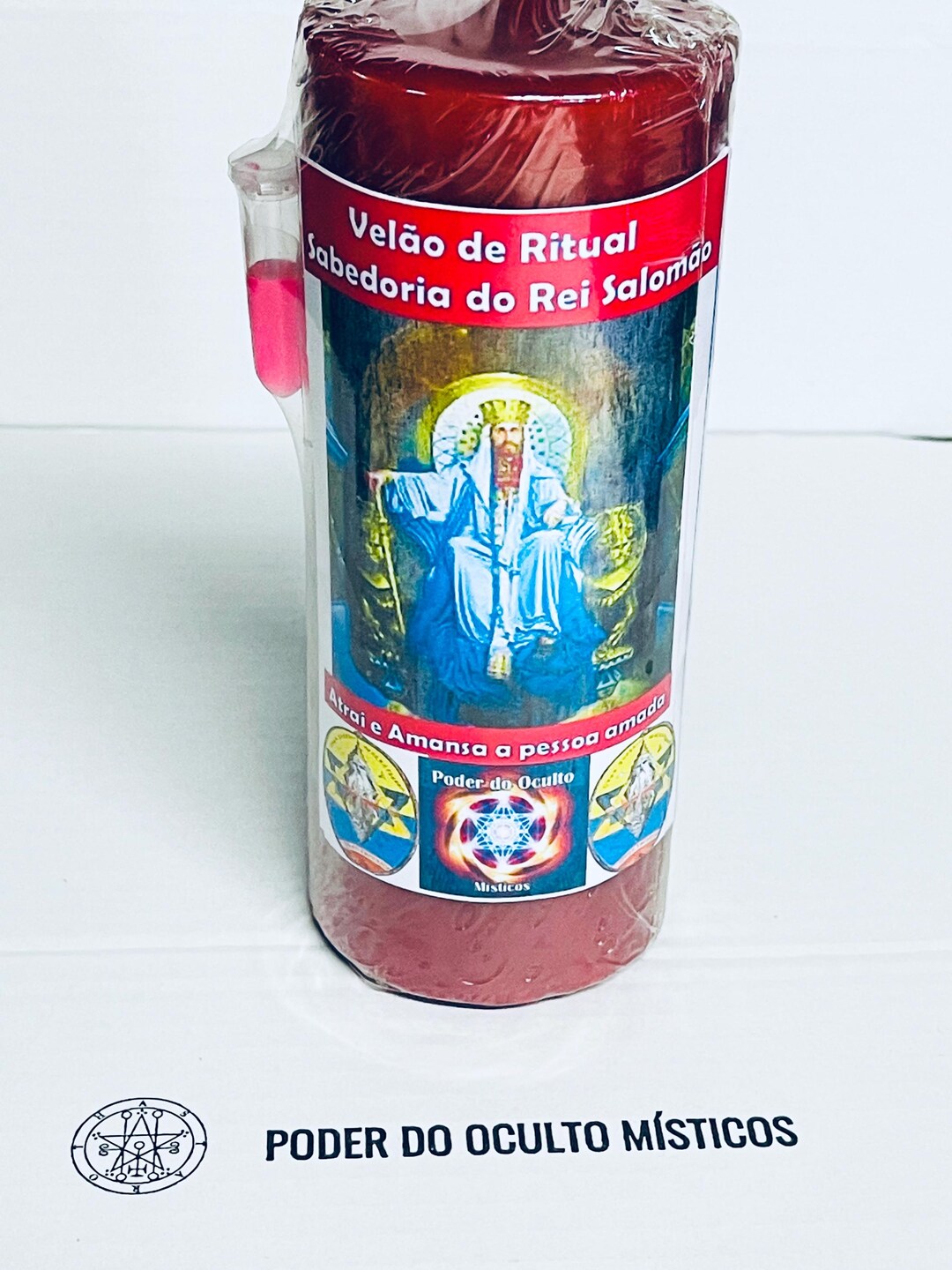 Candle for the Ritual of Solomon's Wisdom - Love - Etsy