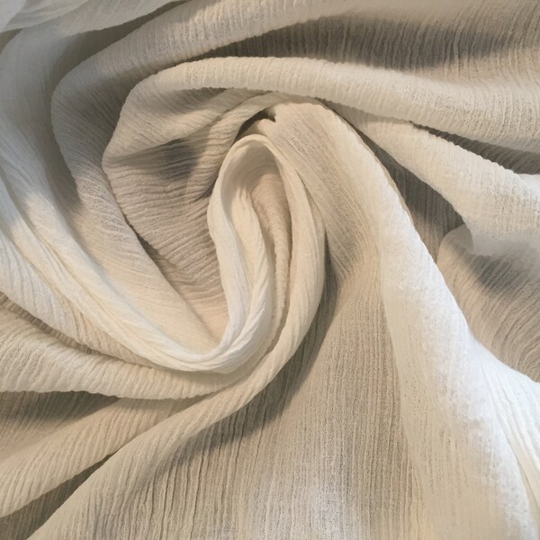 Cotton Crinkle Fabric - Etsy
