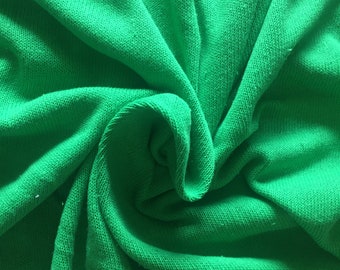 Knit Green Fabric - Etsy