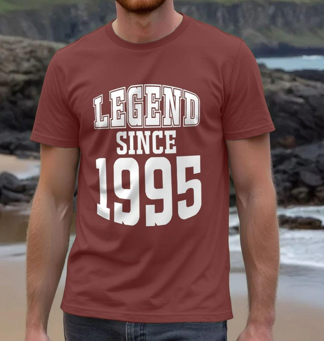 Legend Since 1995 T-shirt - Etsy