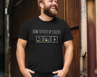 How to Pick up Chicks Shirt Design SVG Pdf Eps Dxf Jpg Cut File Instant ...