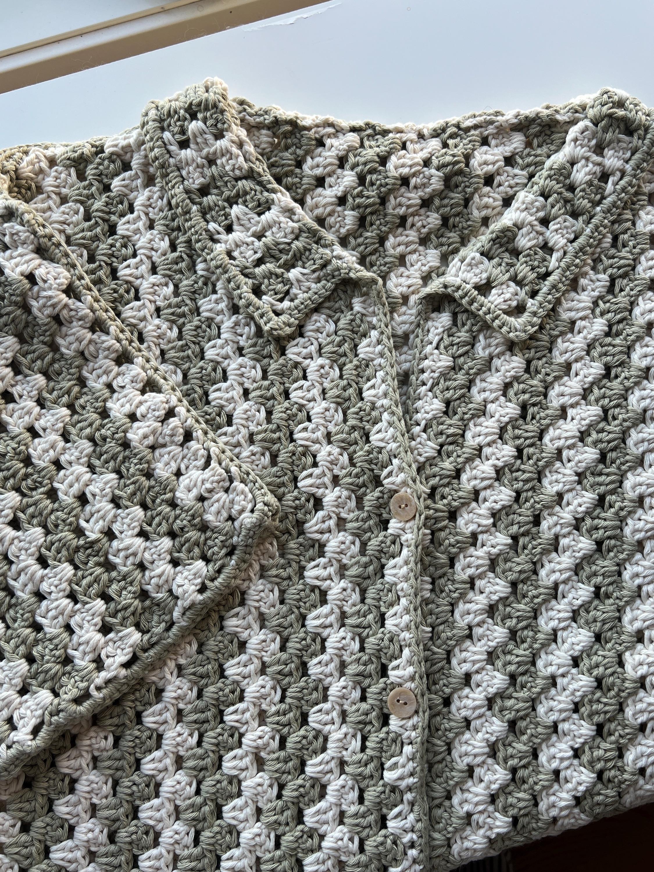 Monaco Crochet Shirt Pattern - Etsy