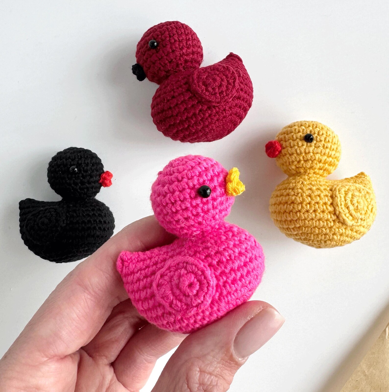 Crochet Rubber Duck Amigurumi Pattern, English (PDF Pattern) - Etsy