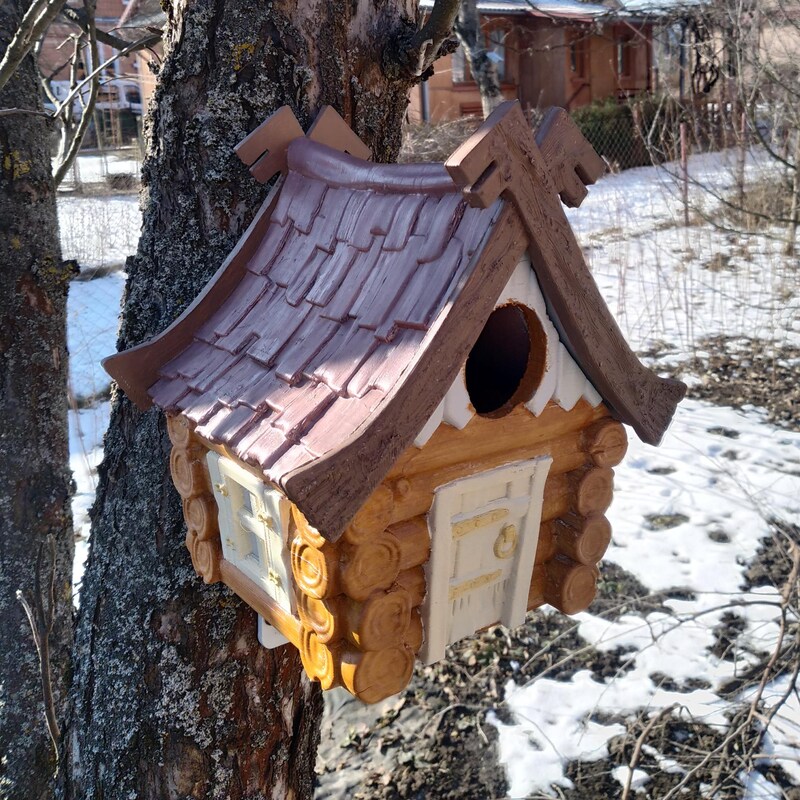 Rustic Birdhouse - Etsy