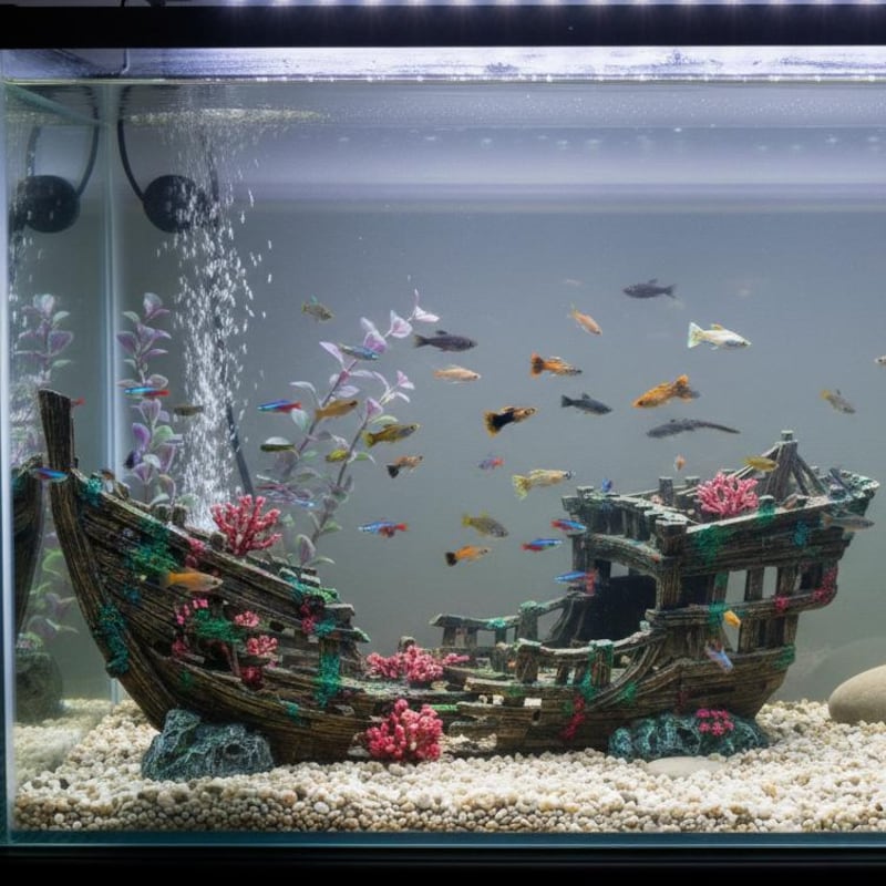 Sunken Aquarium Decor - Etsy