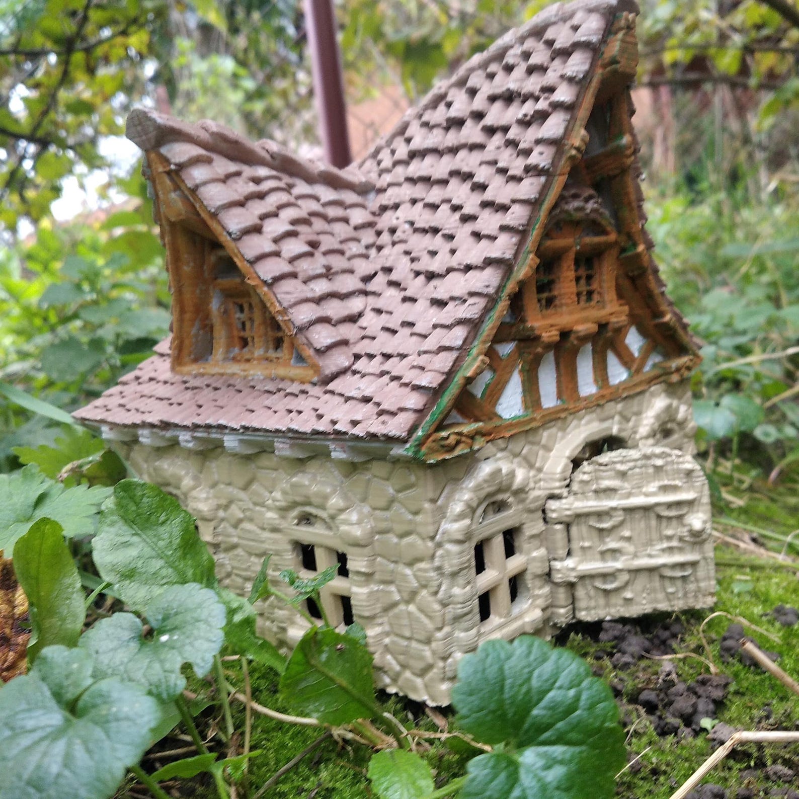 Medieval Cottage Hamster House - Handmade Cozy Hideout for Small Pets ...