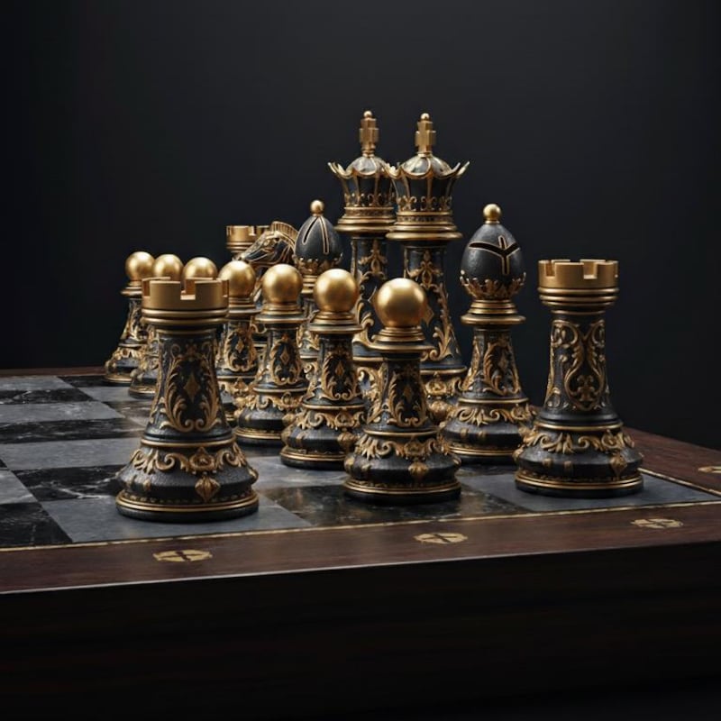 Fantasy 3d Chess Sets - Etsy