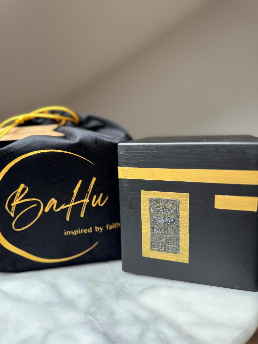 Kaaba Money Box Made of Wood Handmade, Sadaqah Money Box - Etsy