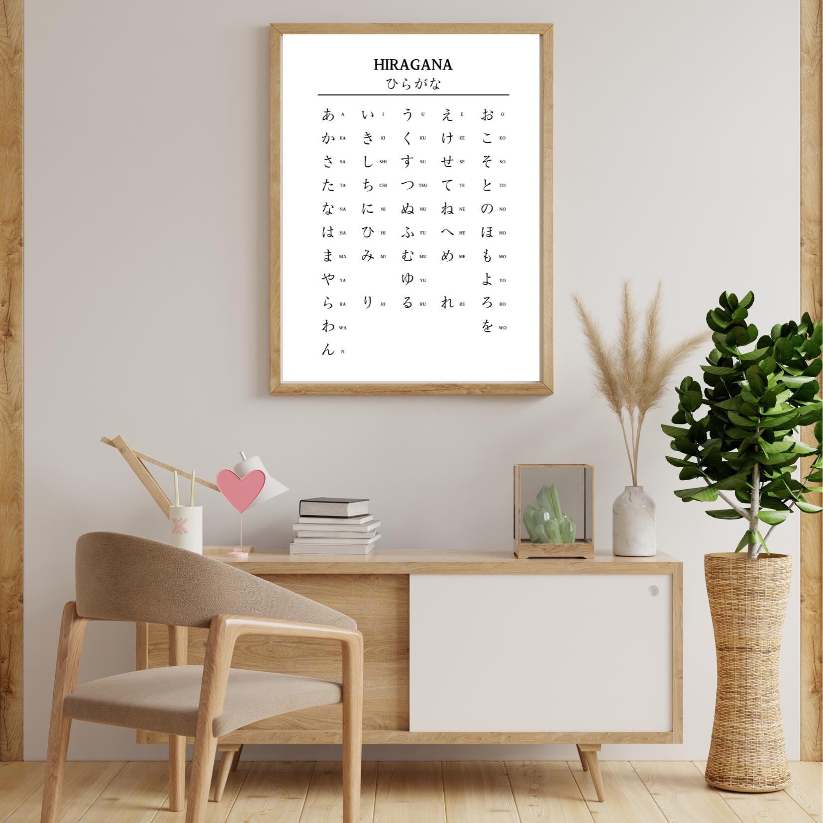 Hiragana and Katakana Charts Printable | Japanese Learning Hiragana and ...