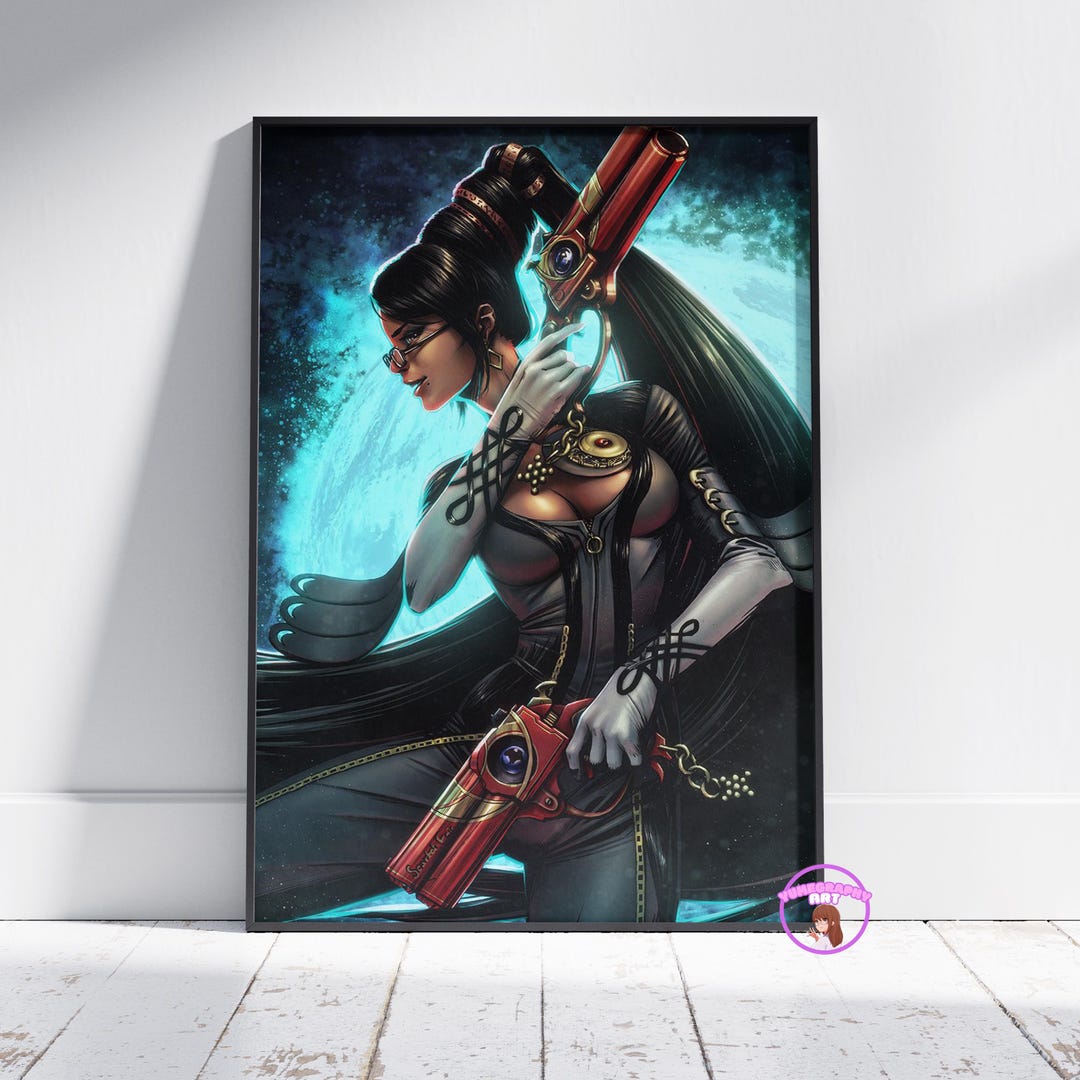 Bayonetta Poster Cereza Wall Art Unframed Canvas Print Game Gift Poster ...