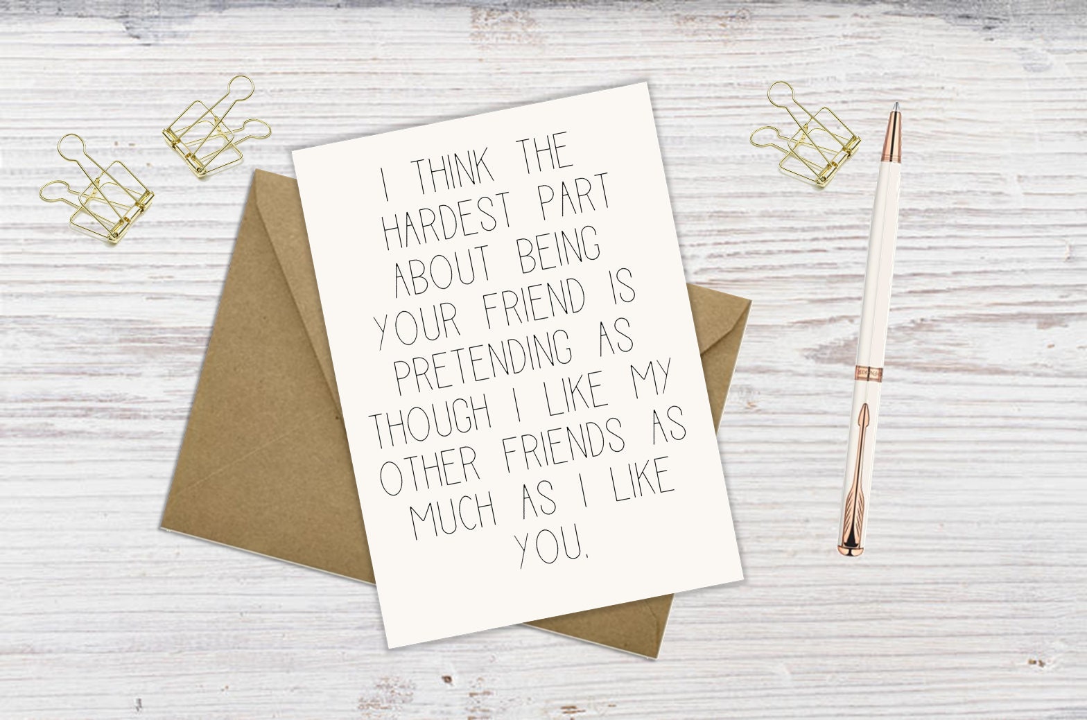 Printable Funny Friend Card Downloadable Card for Friend - Etsy