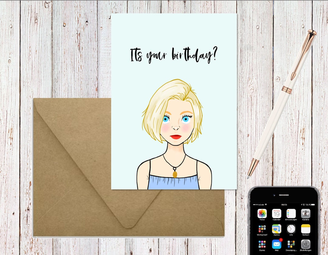 Downloadable It's Your Birthday Card - Etsy
