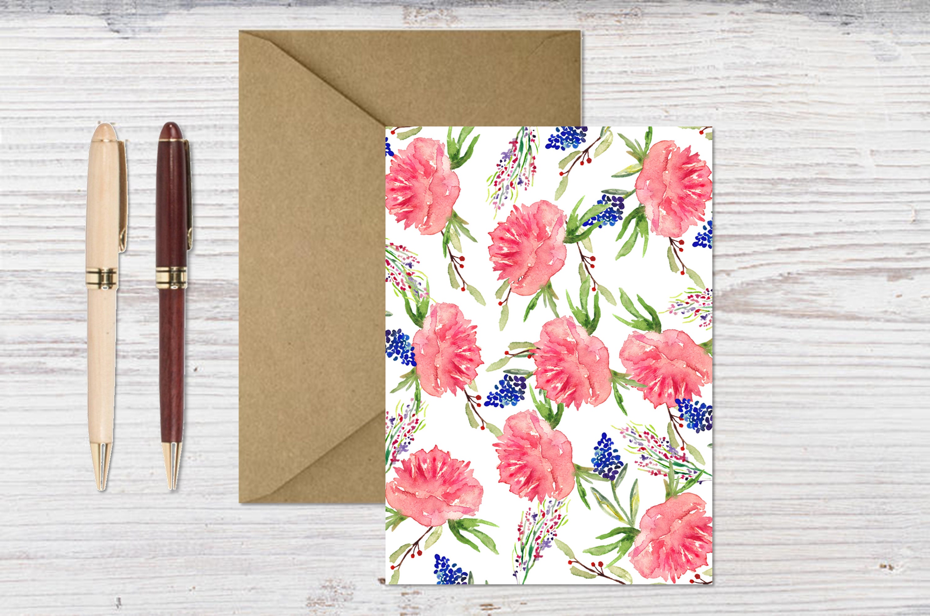 Feminine Cards, Downloadable Cards, Floral DIY Printable - Etsy