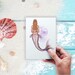 Printable Mermaid Card, Digital Card, Print at Home Stationery - Etsy