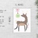 Set of 4 Fun Winter Animal Christmas Tree Cards Printable - Etsy