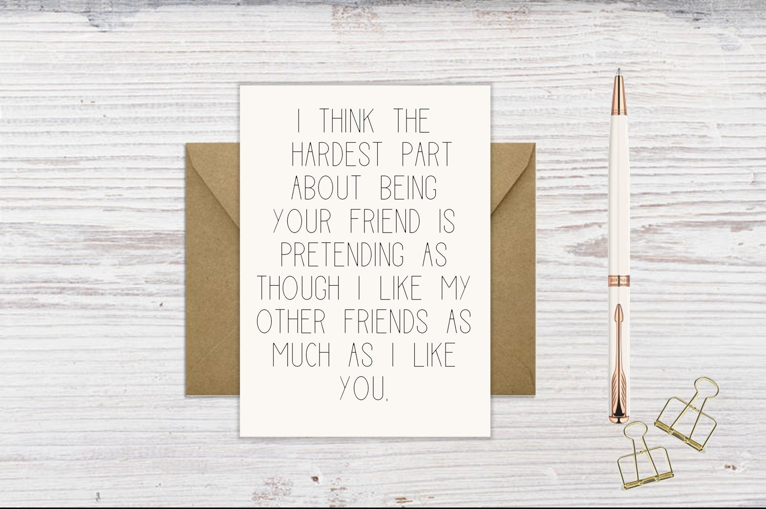 Printable Funny Friend Card | Downloadable Card for Friend | DIY Card ...