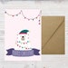 Printable Polar Bear Christmas Cards Downloadable Christmas - Etsy
