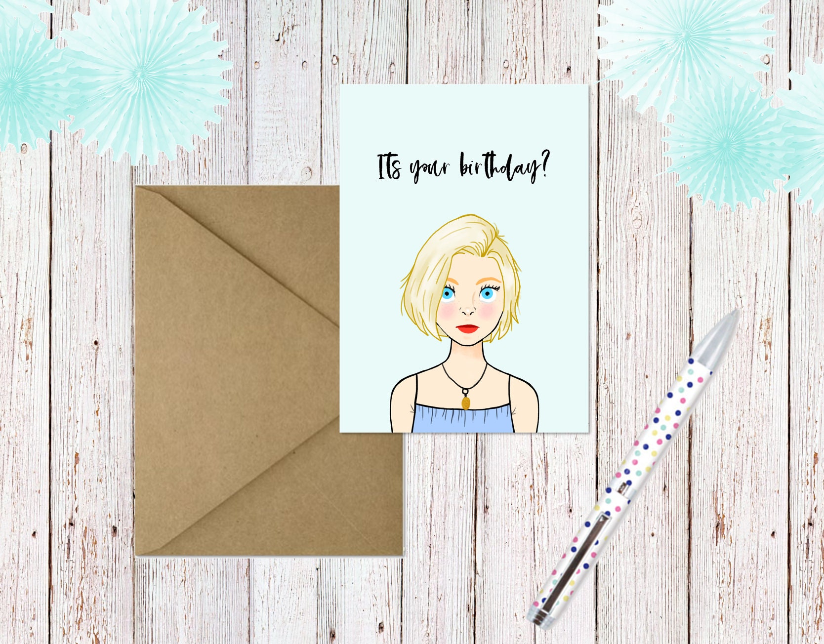 Downloadable It's Your Birthday Card - Etsy