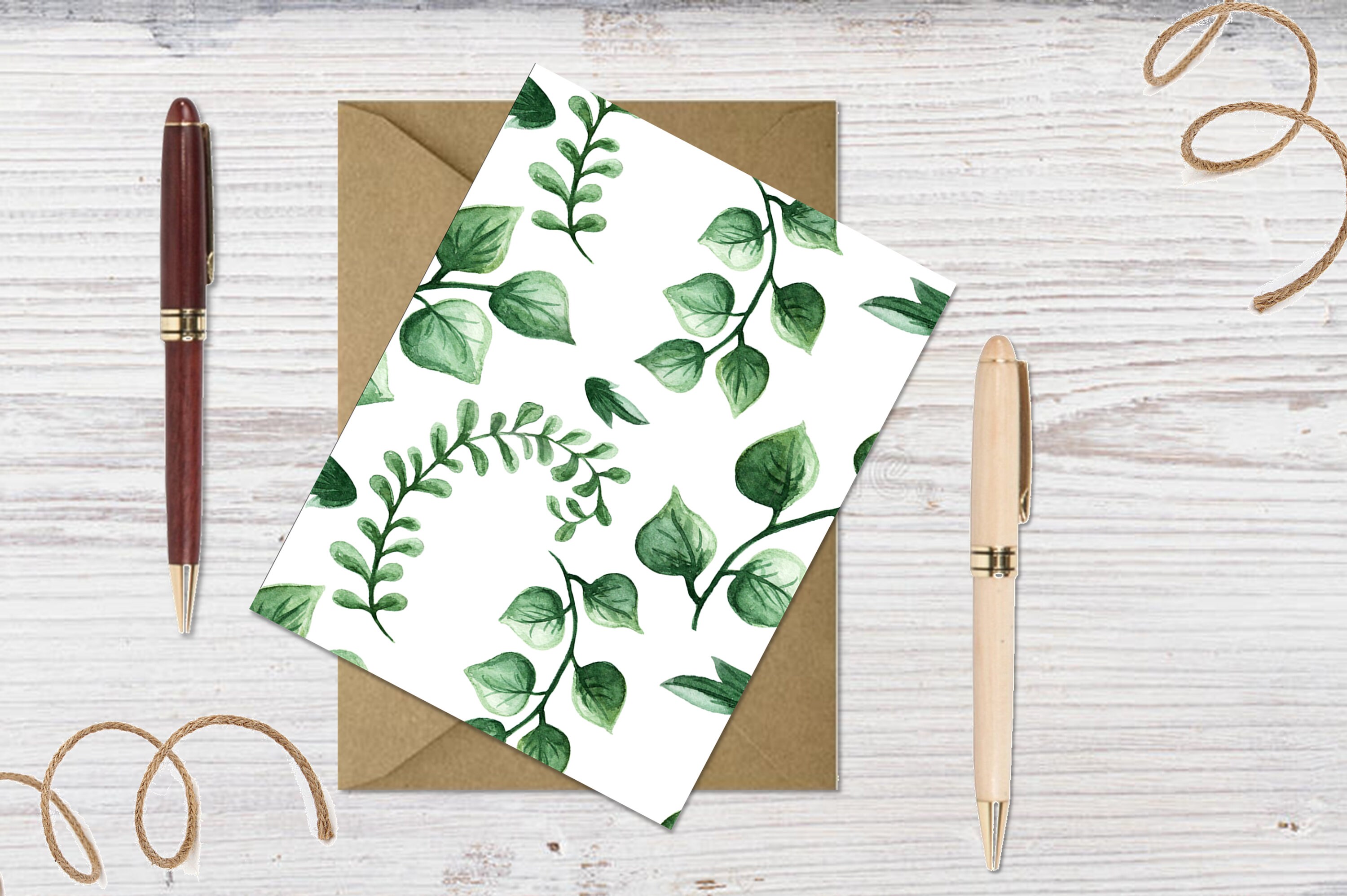 Printable Botanical Note Card | Etsy
