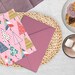 Printable Pink Christmas Tree Card - Etsy