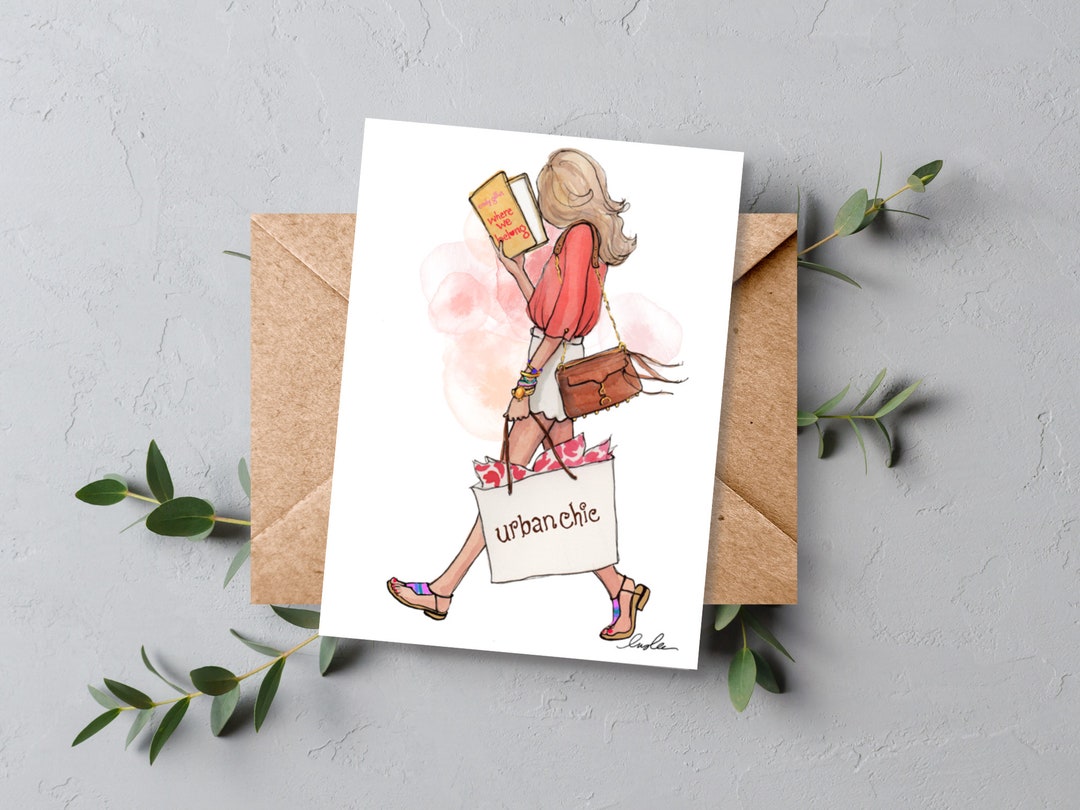 Downloadable Summer Card, Printable Blank Digital Card, Print at Home ...