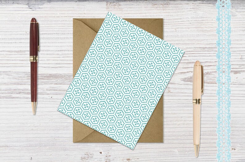 Digital Note Card, Printable Note Card, Blank Printable - Etsy