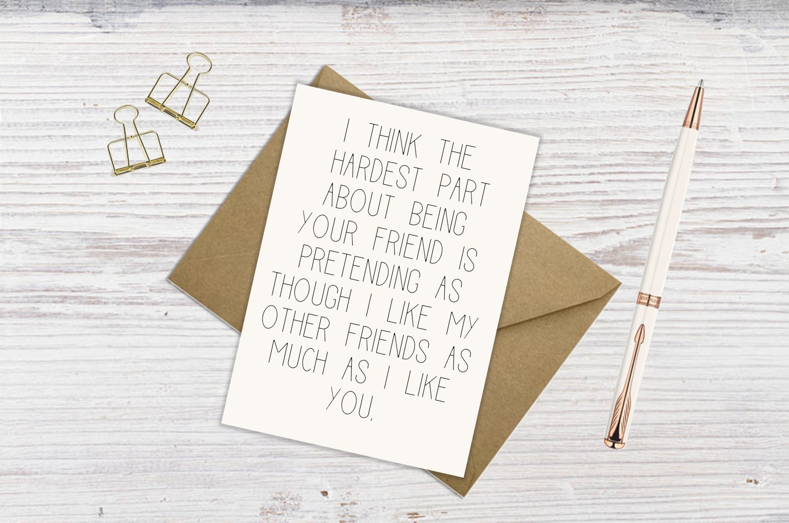 Printable Funny Friend Card Downloadable Card for Friend - Etsy