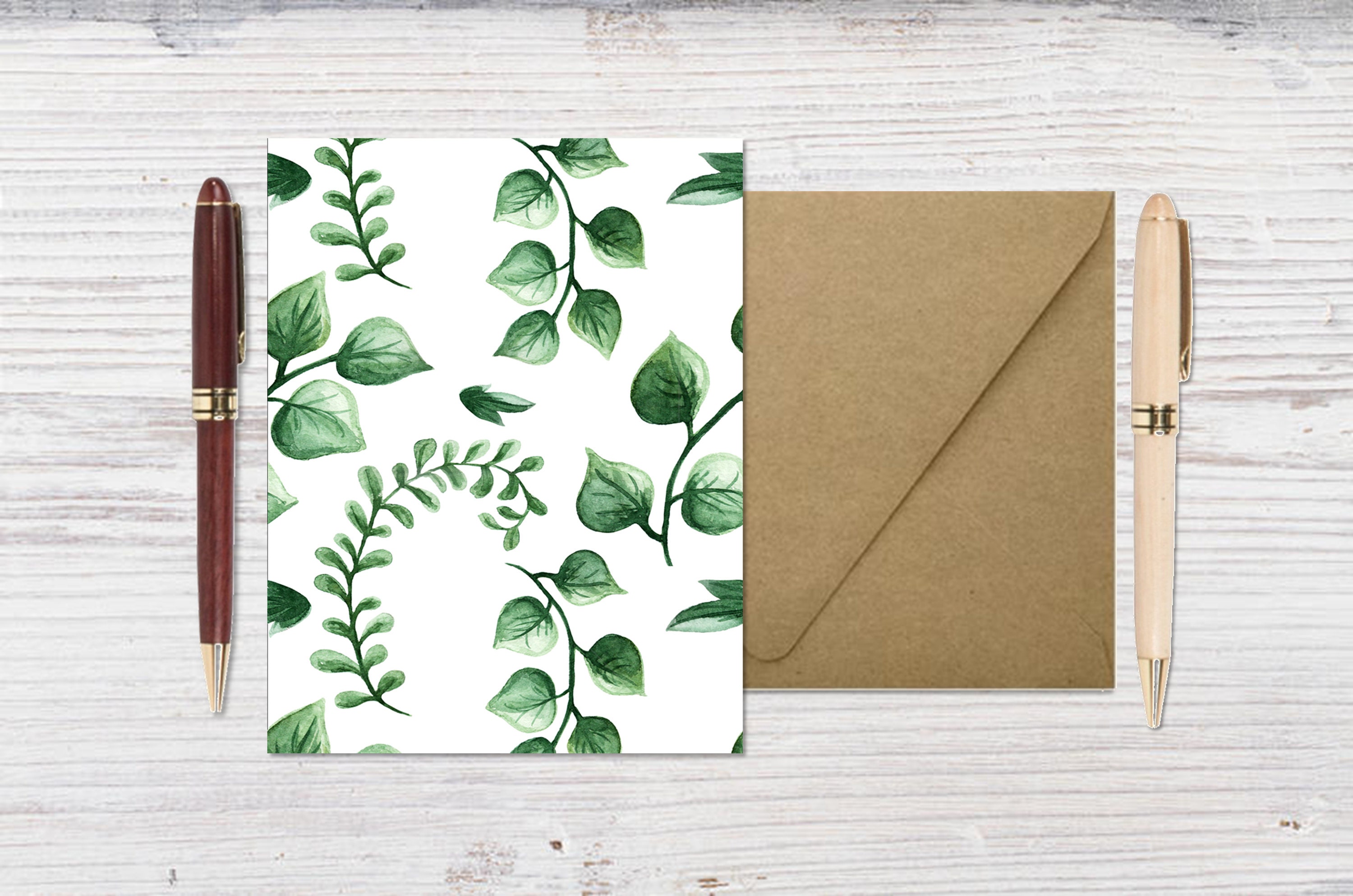 Printable Botanical Note Card - Etsy