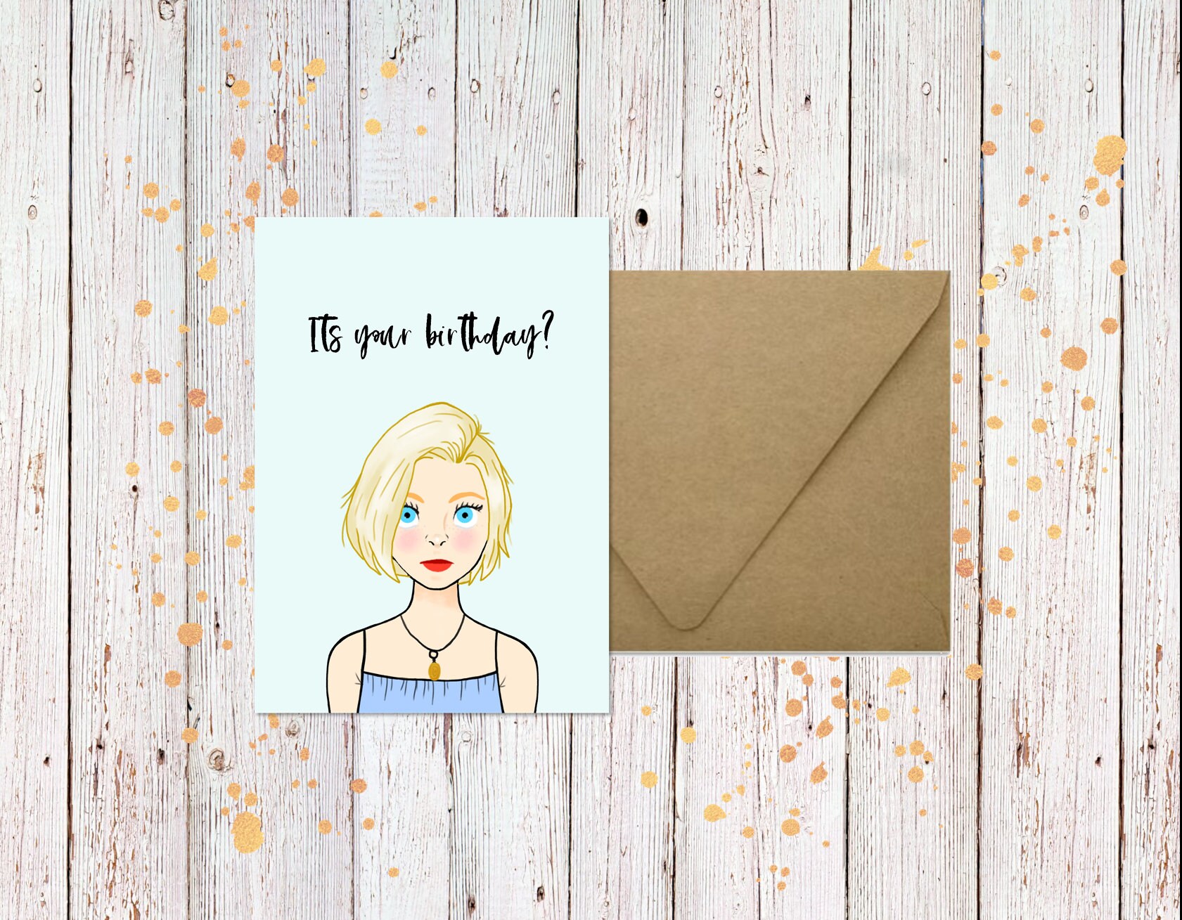 Downloadable It's Your Birthday Card - Etsy
