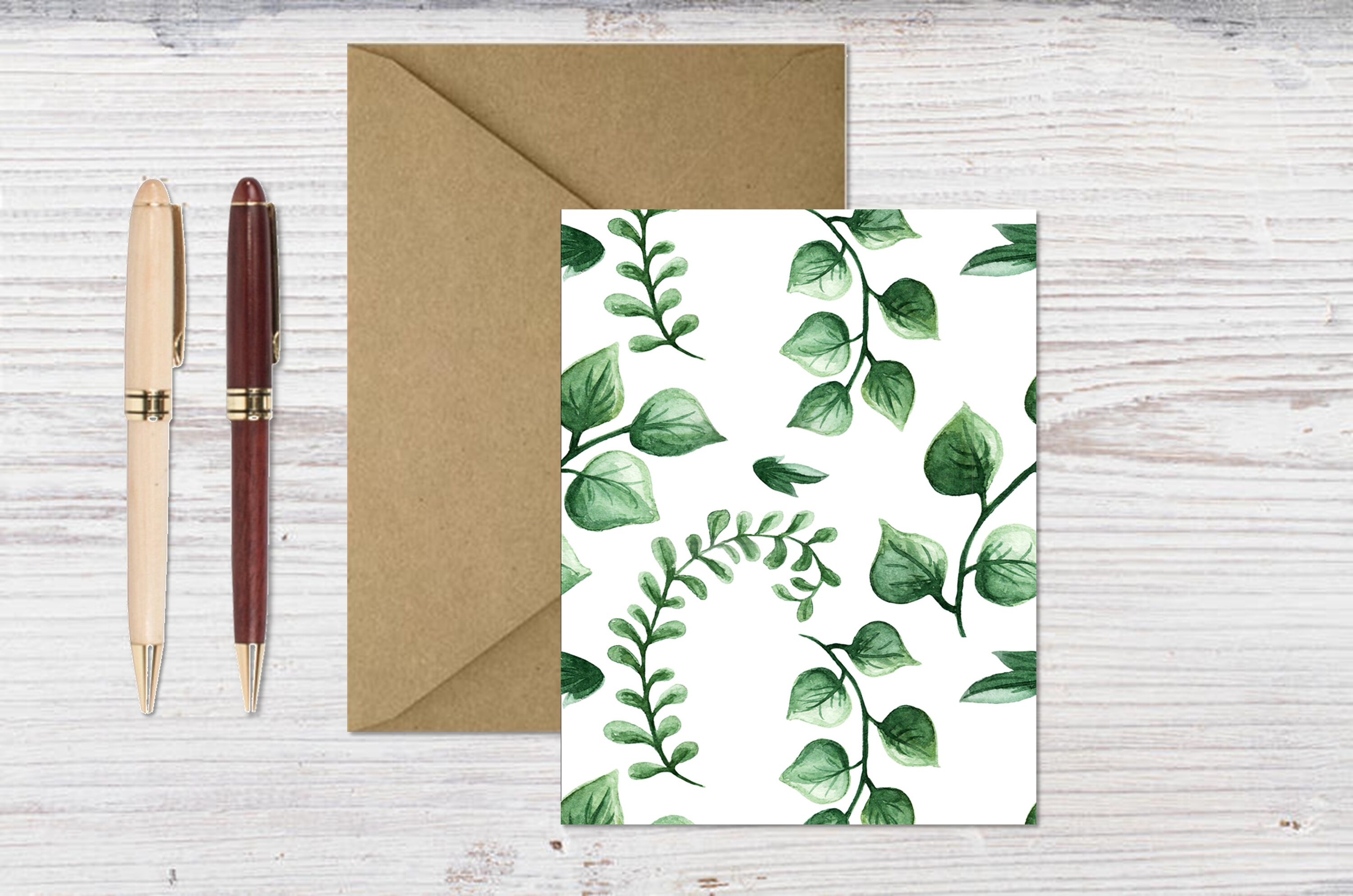 Printable Botanical Note Card - Etsy