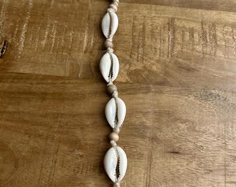 Pink Cowrie Shell Keychain - Etsy