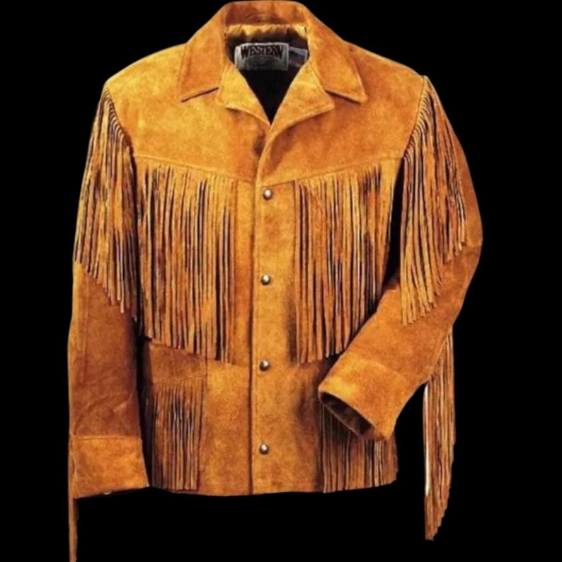 Native American Western Leather Buckskin Original Pant Trouser Style ...