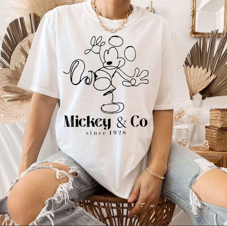 Mickey and Friends Signatures SVG PNG: Cricut Cut File (digital ...