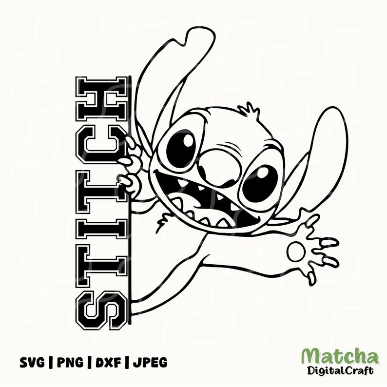 Stitch SVG Bundle: Cricut & Silhouette Cut Files (digital Download - Etsy