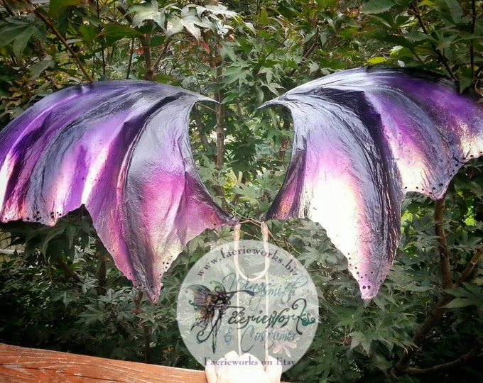 Dragon Wings LARP Cosplay Halloween Costume Fair Festival Fire Faery ...