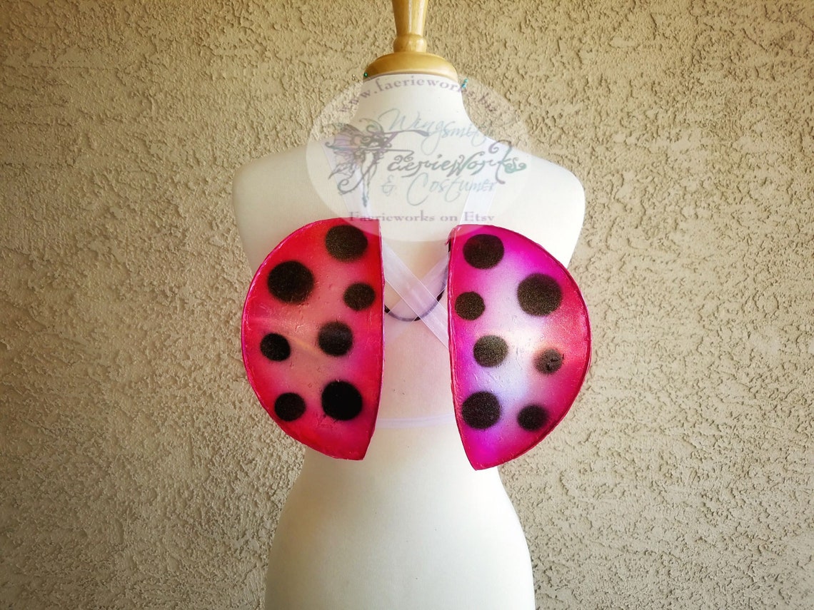 Lady Bug Small Fairy Wings Faery Wings for Dress Up Bridal | Etsy
