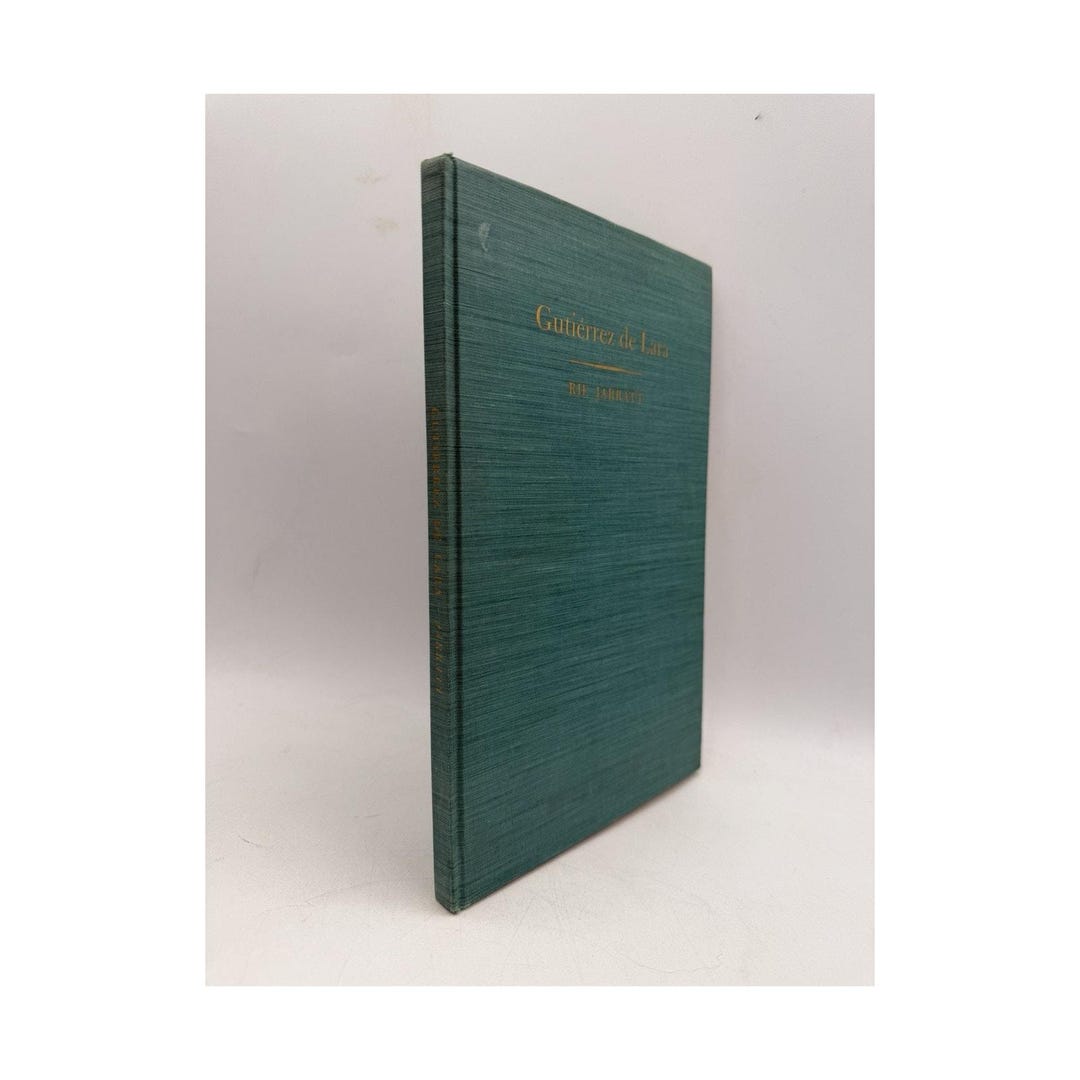 Gutierrez De Lara Rie Jarratt Signed 1949 Creole Texana Cisneros HC - Etsy
