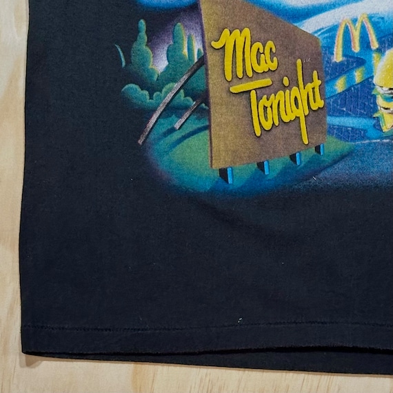 RARE VTG 80s McDonalds Mac Tonight Tshirt - Gem