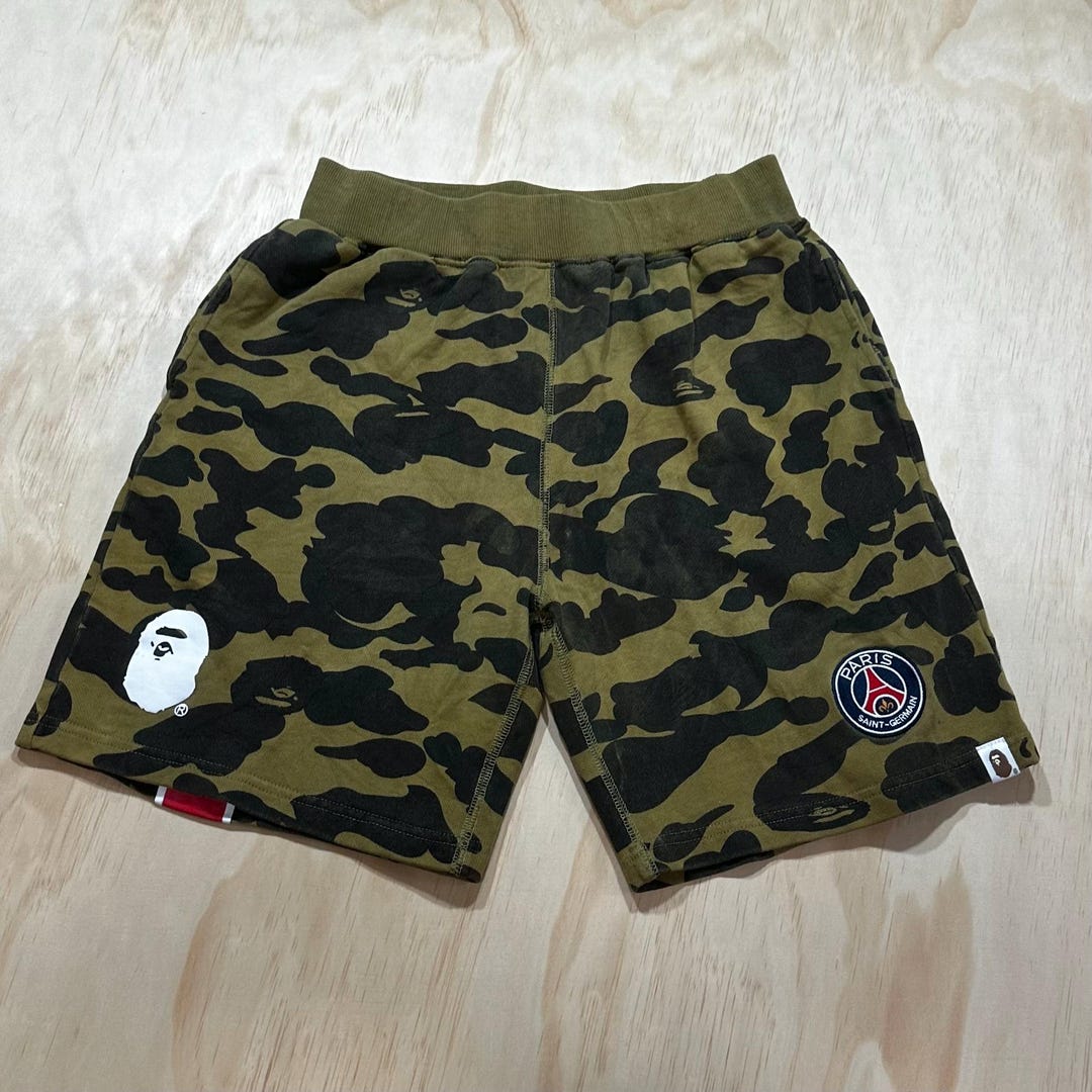 A Bathing Ape Shorts • Bape Camo Print • Large - Etsy