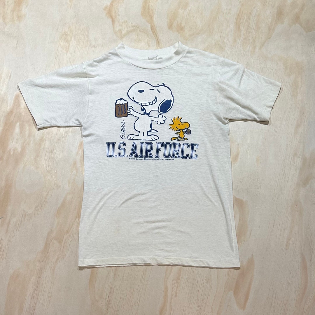 VTG U.S Air Force Peanuts Characters T-shirt - Etsy