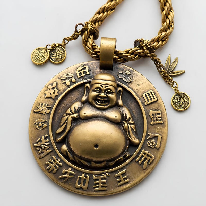 Japanese Buddha Amulet - Etsy