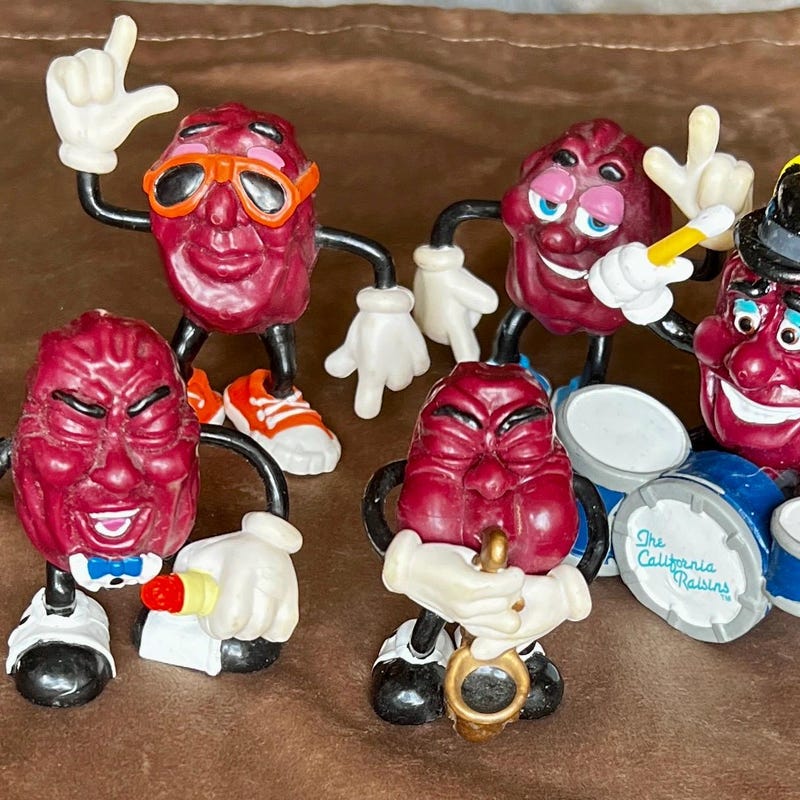 California Raisins Figures - Etsy
