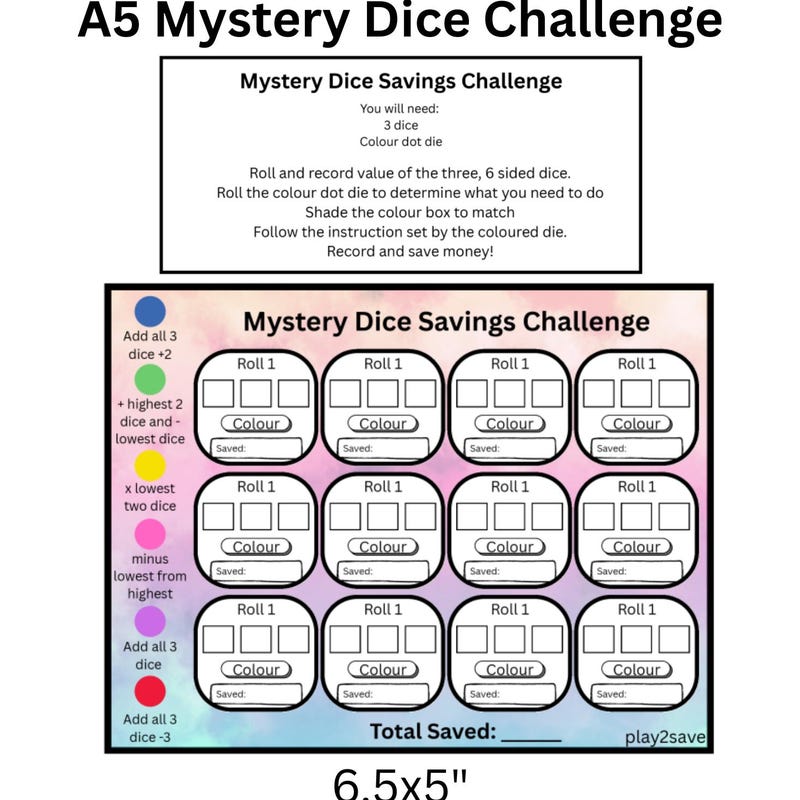 Money Dice - Etsy
