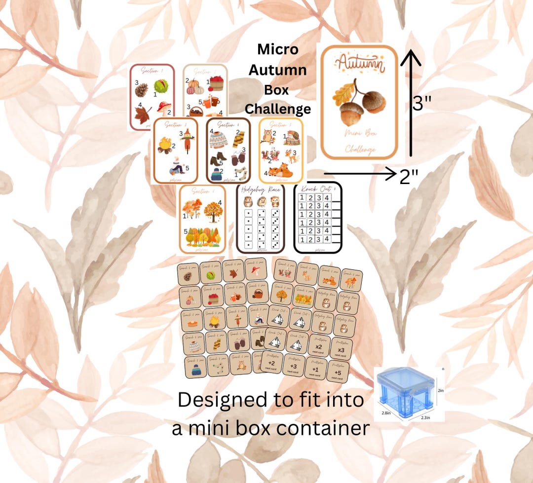 Low Budget Micro Box Saving Challenge - Etsy