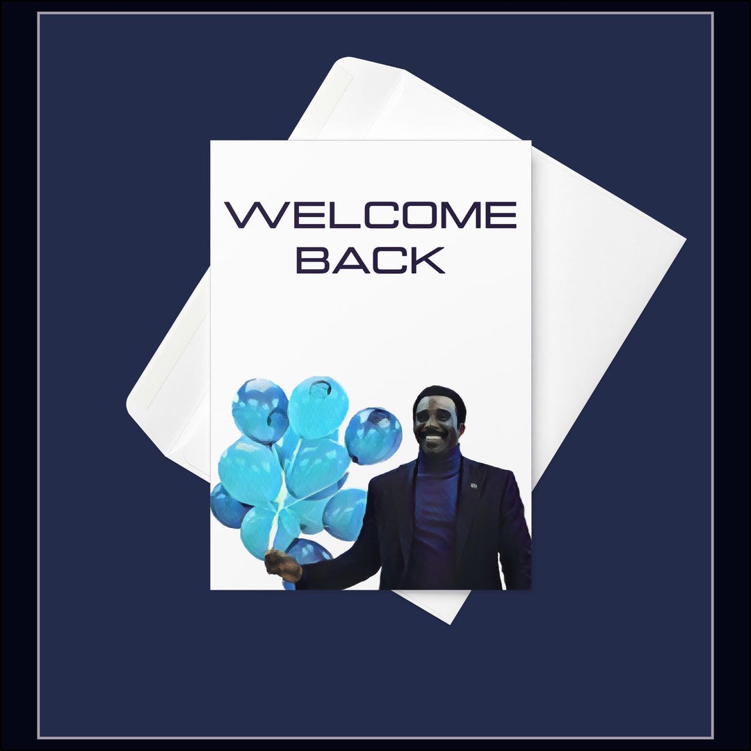 Severance Greeting Card | Welcome Back | Lumon | Misc #5 – Mr. Milchick ...